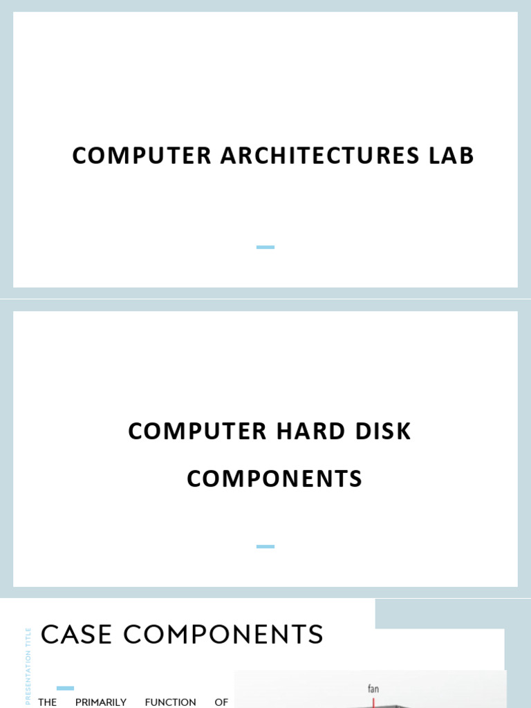 Computer Architectures Lab 1 | PDF | Computer Data Storage | Integrated Circuit