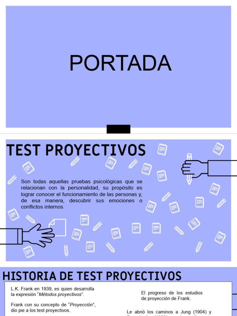 Presentación PPT / Test Proyectivos | PDF | Validez (Estadísticas ...