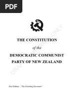 SACP Constitution As Amended by The 15th National Congress July | PDF ...