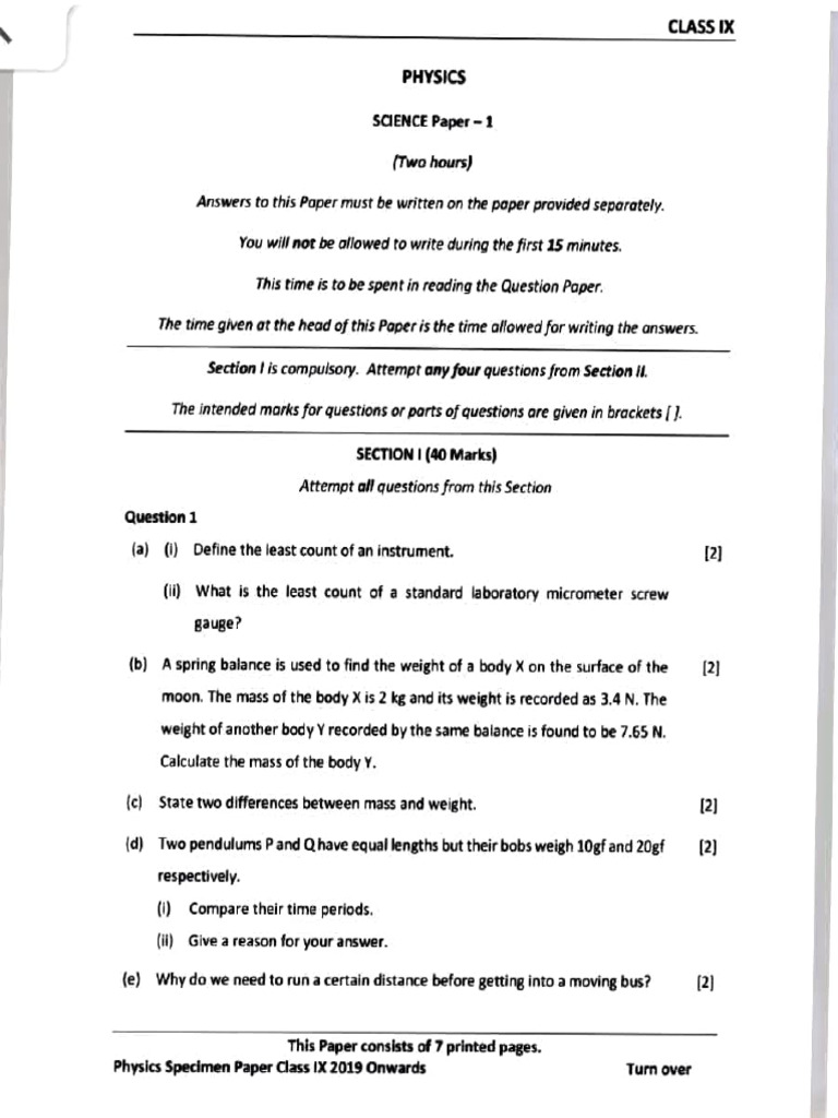 Physics Class 9 | PDF | Waves | Velocity