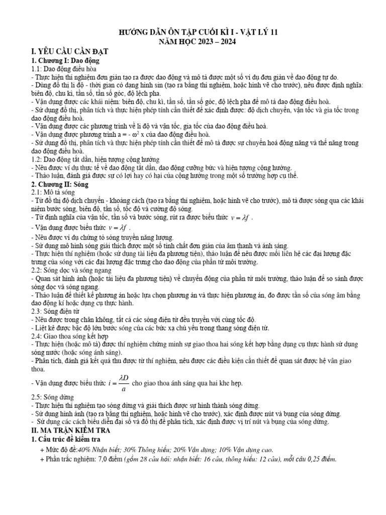 (VL11) (HK1) Ontap CK1 2324 Ly11 | PDF