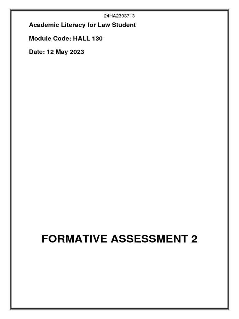 Fa2 - Hall - 1ST Year Assignment | PDF | Printing | Geneva Conventions