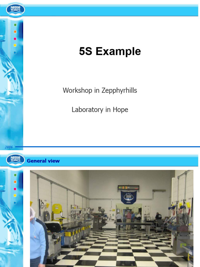 5S+1 Maintenance & Lab Example | PDF