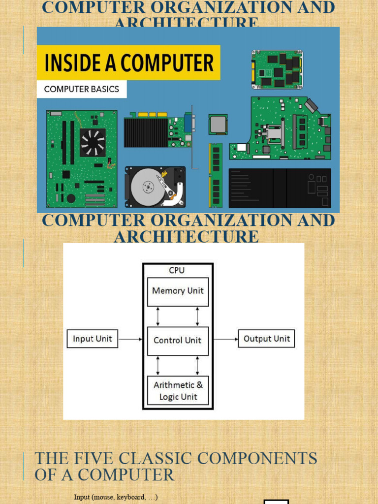 Introduction to Computer Organization | PDF | Central Processing Unit | Computer Architecture