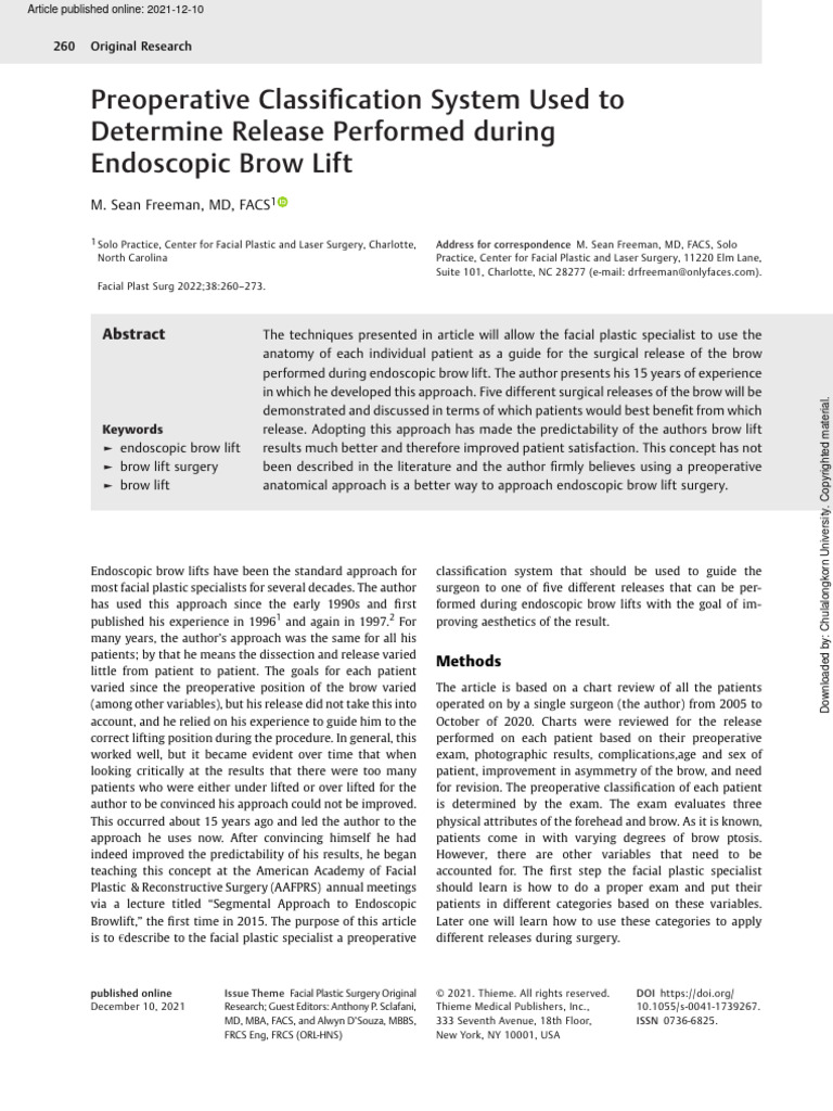EBL Claasification | PDF | Surgery