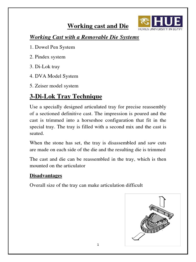 Removable Die Techniques | PDF | Home & Garden | Computers