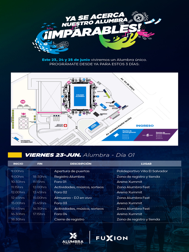 Flyer Programa Horario | PDF