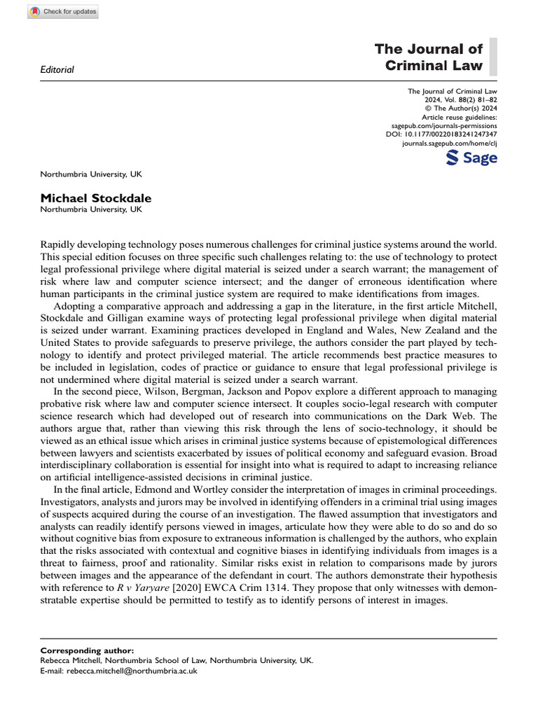 刑侦技术论 | PDF | Risk | Criminal Justice