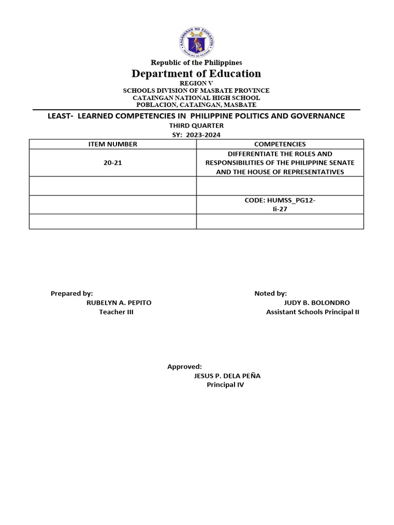 Least Learned q3. | PDF