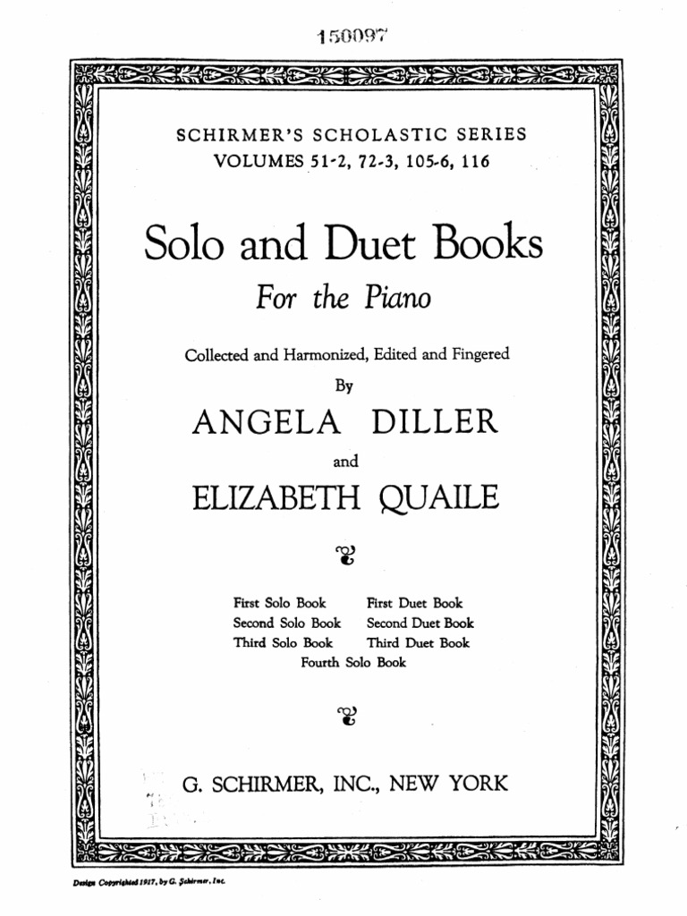Diller Quaile Second Solo Piano | PDF