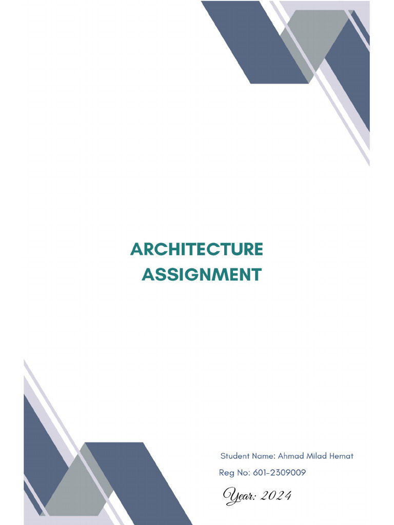 Architecture Floor Plan 3 Room | PDF