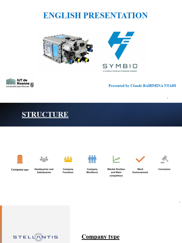 English Présentation Symbio | PDF | Engineering | Business