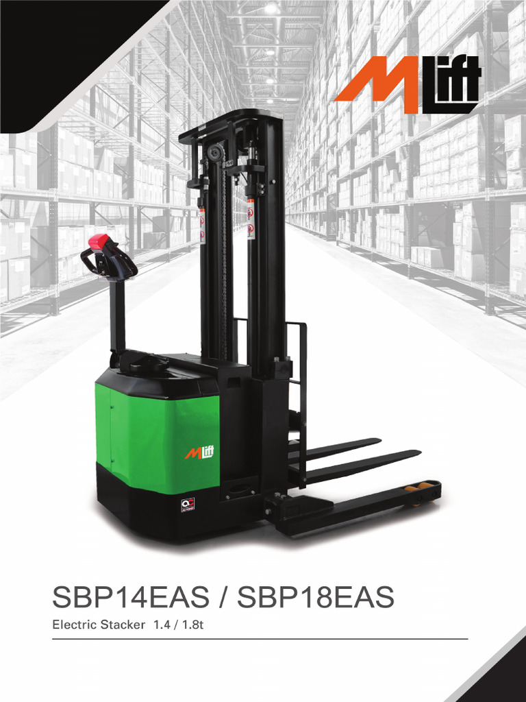 Electric Stacker SBP14-18 MLIFT Brochure | PDF