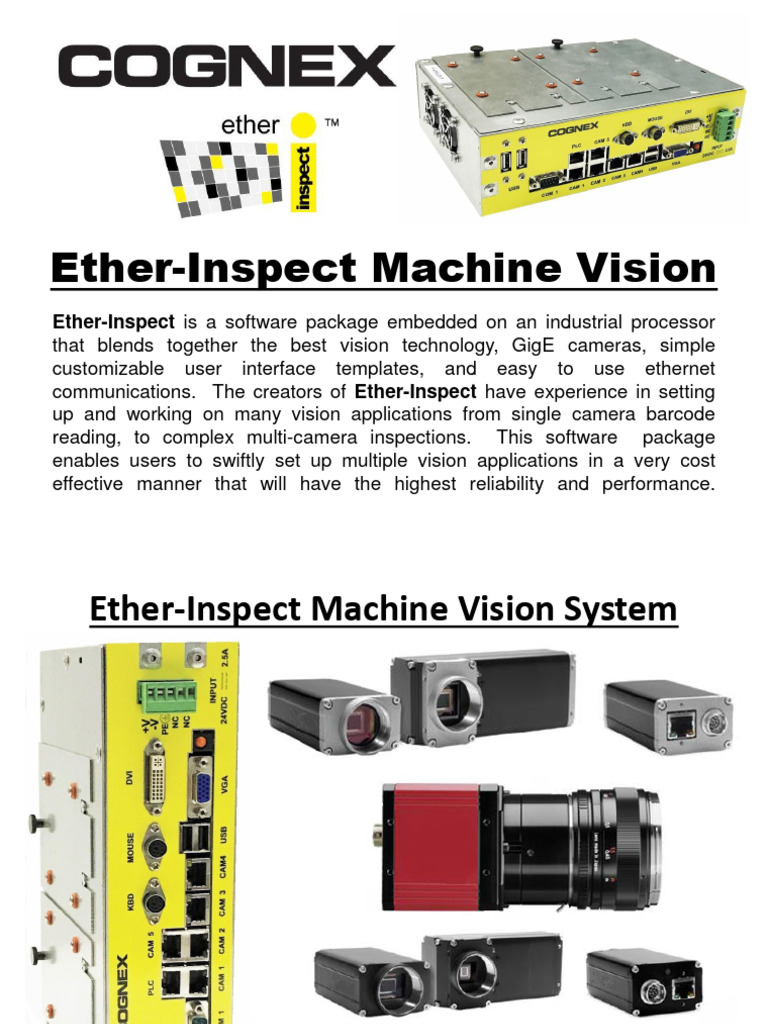 Ether-Inspect Cognex | Download Free PDF | Barcode | Computing
