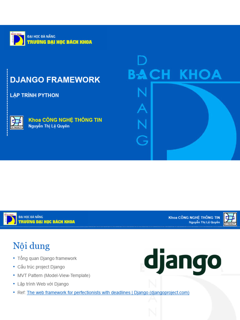 Django | PDF | Databases | Web Development