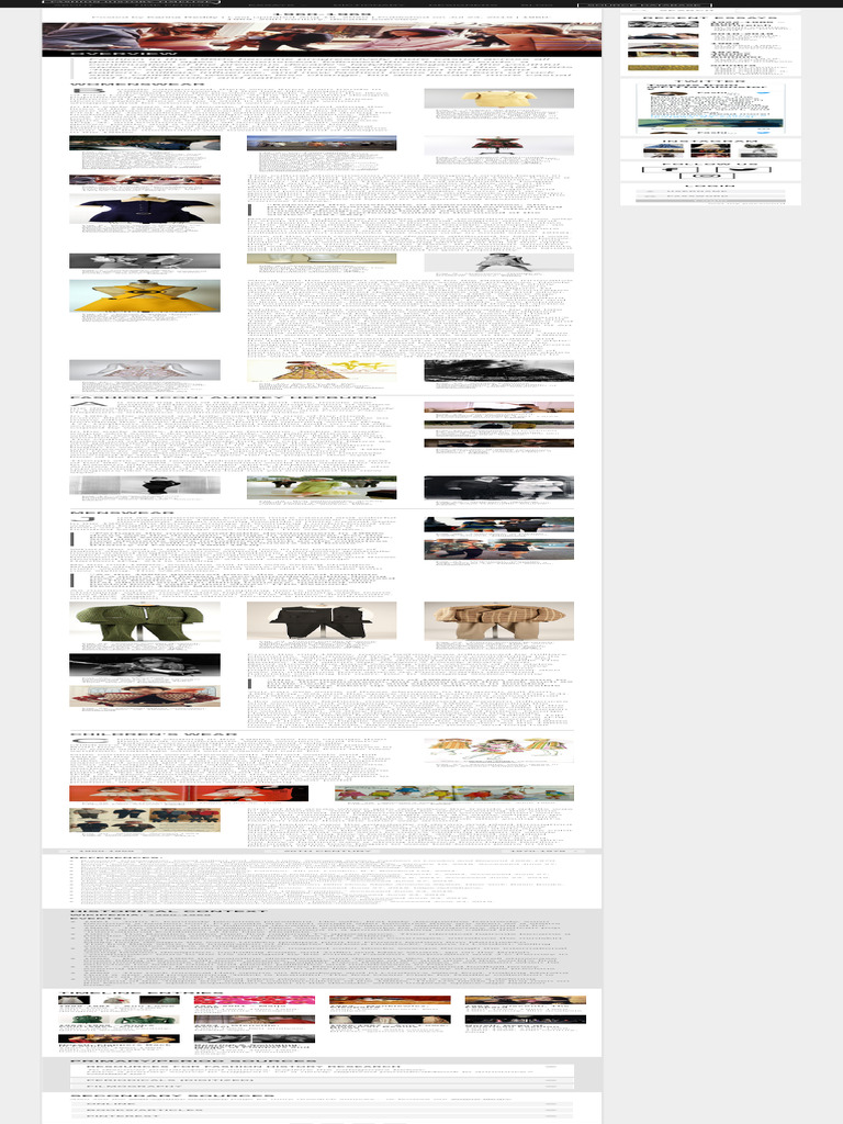 1960-1969 Fashion History Timeline | Download Free PDF | Fashion | Style