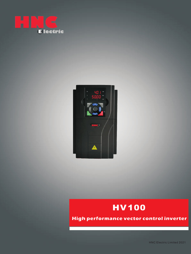 Variador HNC | PDF | Power Inverter | Electrical Equipment