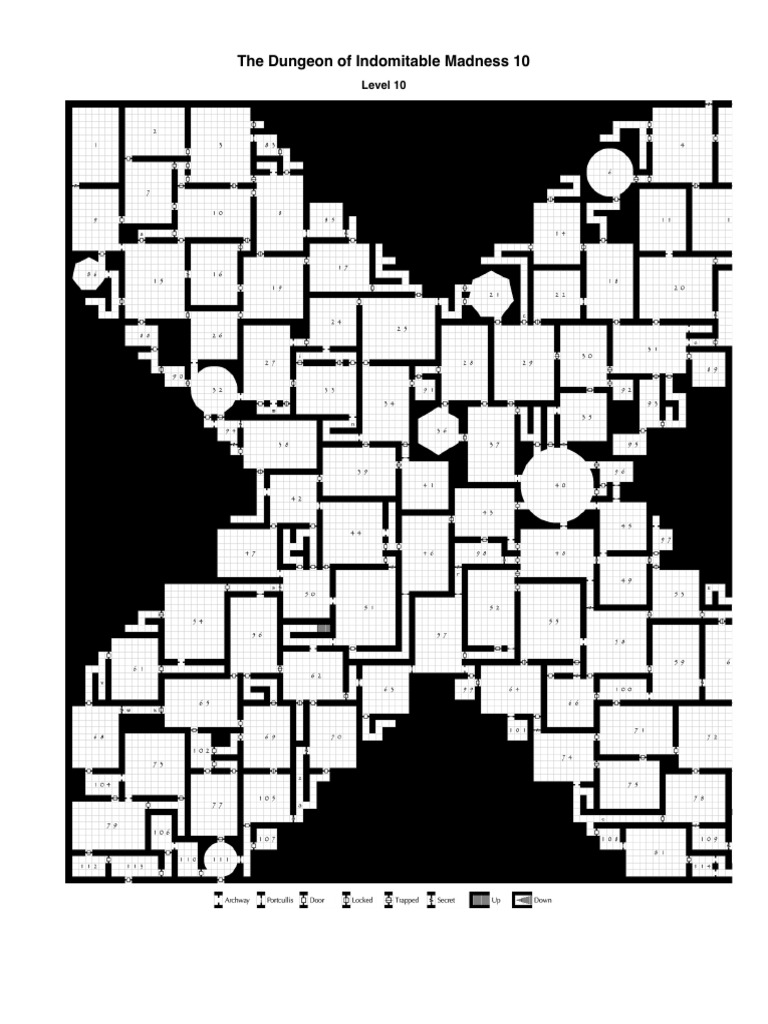 DND RDM Dngthe Dungeon of Indomitable Madness 10 | PDF