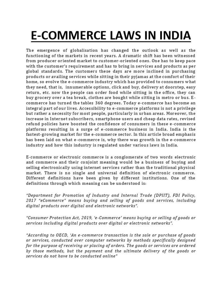 E Commerce Laws | PDF | E Commerce | Encryption
