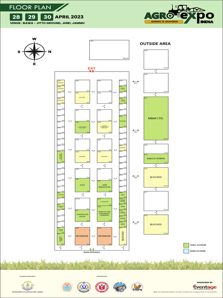 Agro Expo Floor Plan | PDF