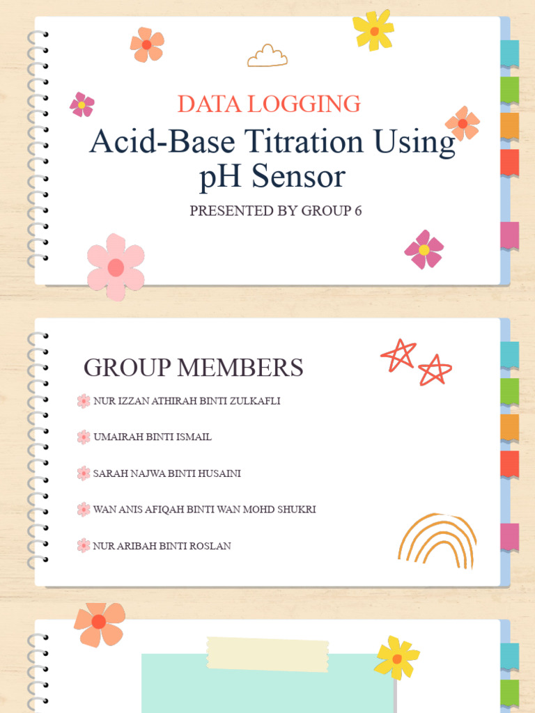 Data Logging | PDF | Acid | Ph
