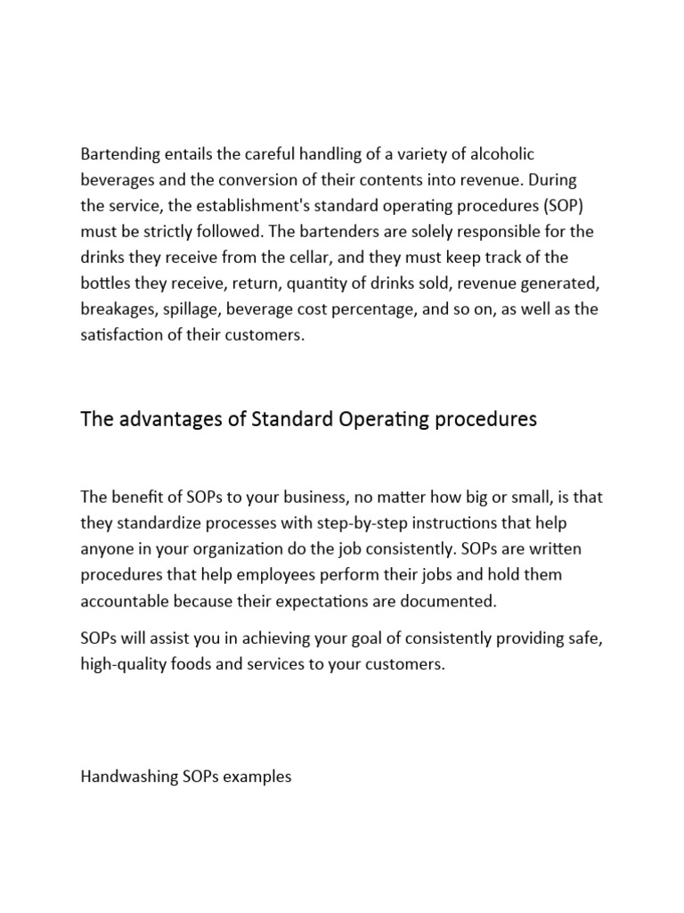 Bartending enta-WPS Office | PDF | Business