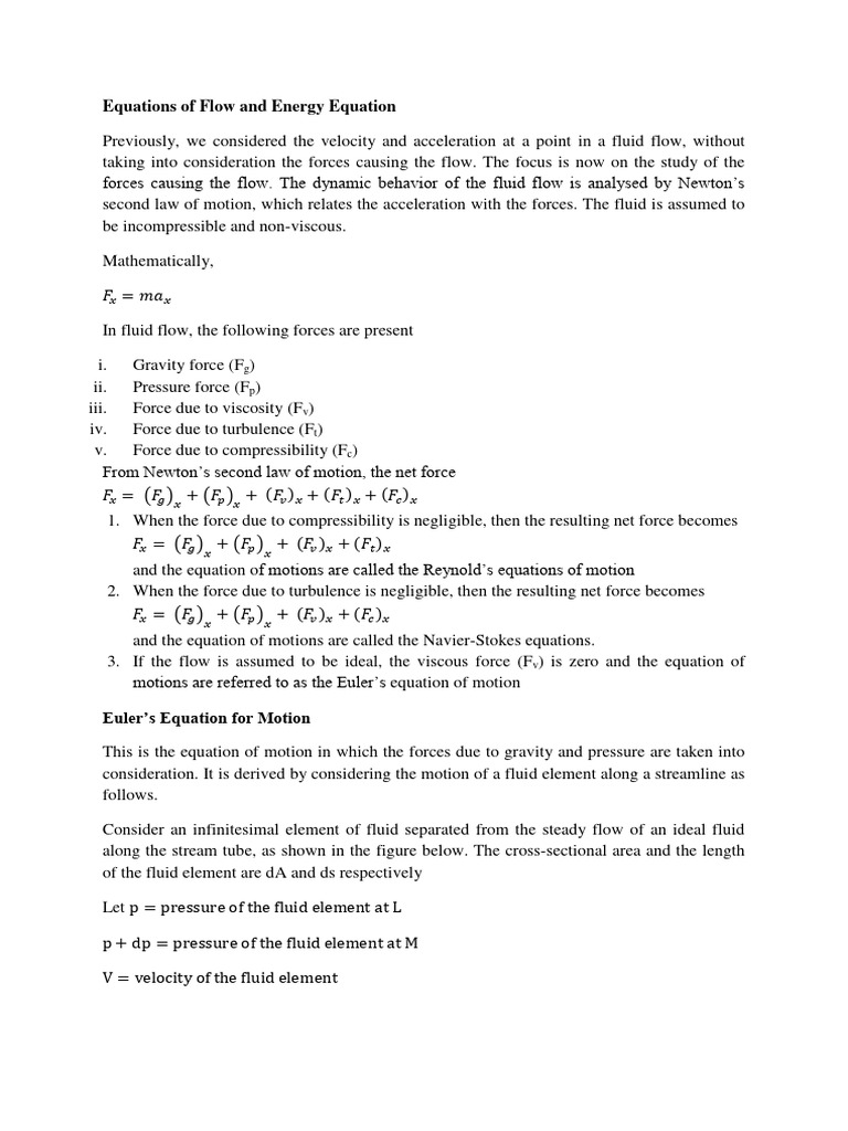 Fluid Mechanics 2 Pdf Fluid Dynamics Fluid Mechanics