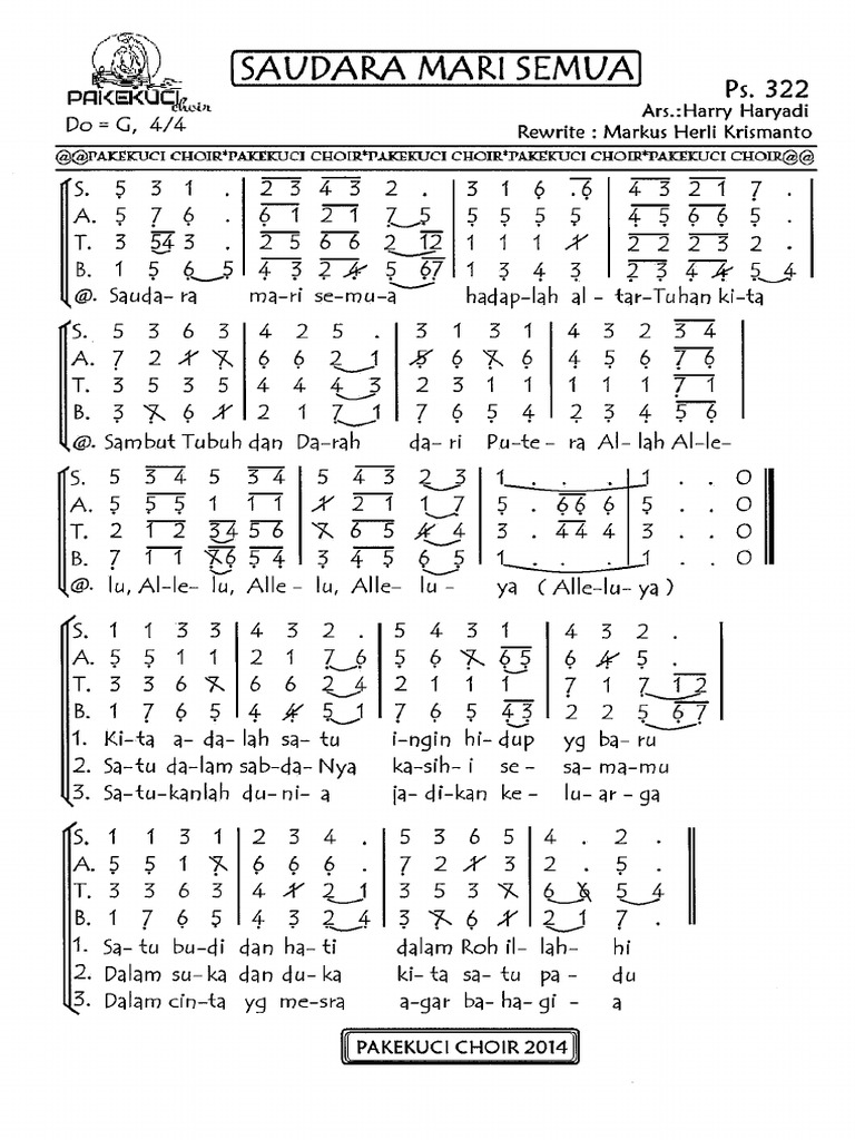 Saudara Mari Semua | PDF