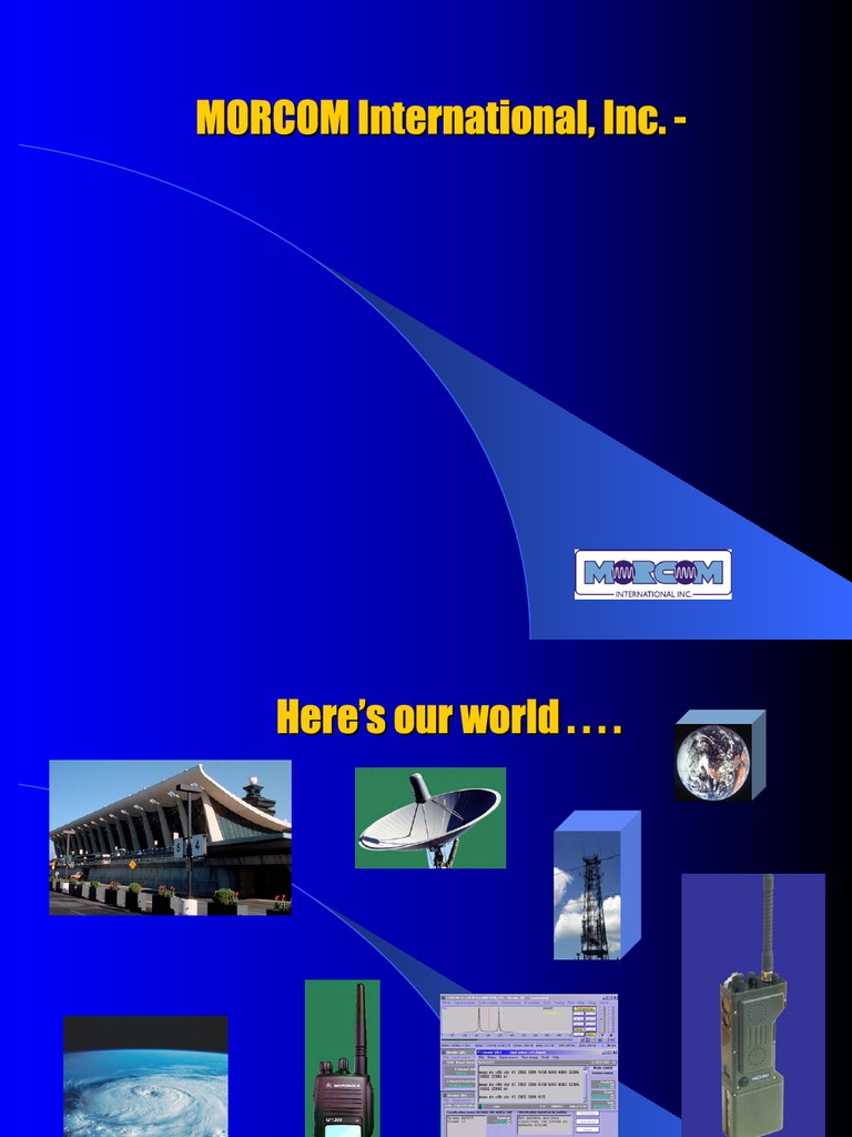MORCOM Presentation CDMA | PDF | Spectral Density | Computer Network