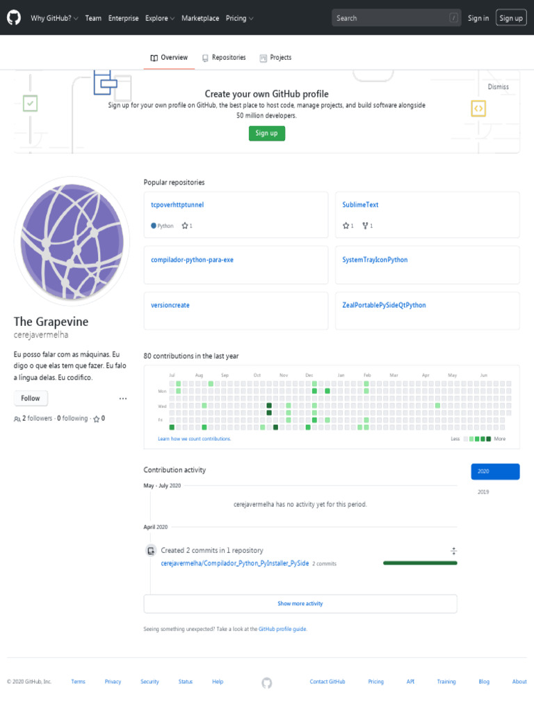 Cerejavermelha (The Grapevine) GitHub | Download Free PDF | Computing | Cross Platform Software