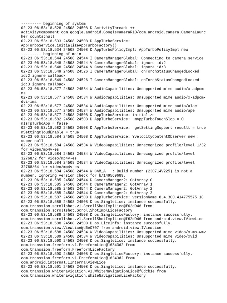 Log Cat 1708645998483 Pdf Java Programming Language Software Engineering
