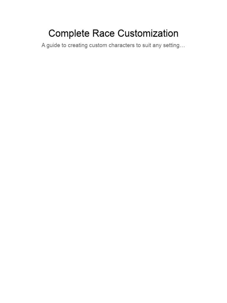 2721992-Create Your Race | PDF