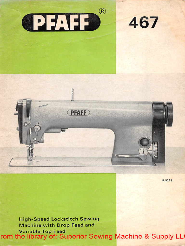 Pfaff 467 Applications of Various Subclasses | PDF | Sewing Machine | Seam (Sewing)
