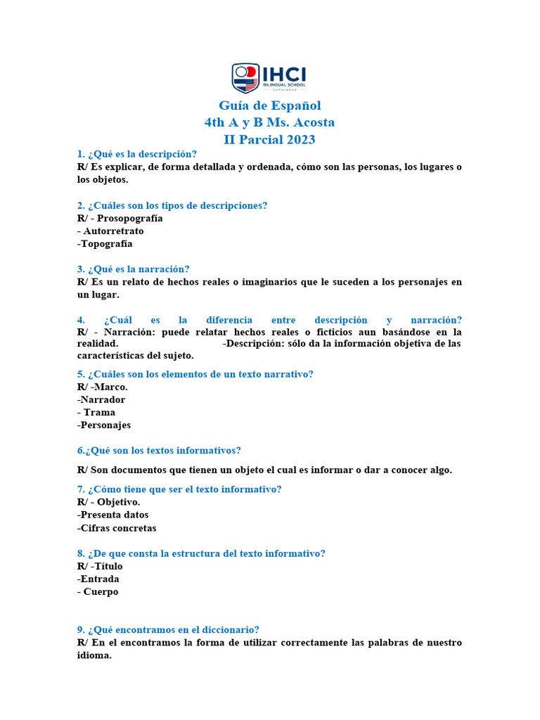 Guías de Estudio ESPA OL | PDF | Centroamérica | Honduras