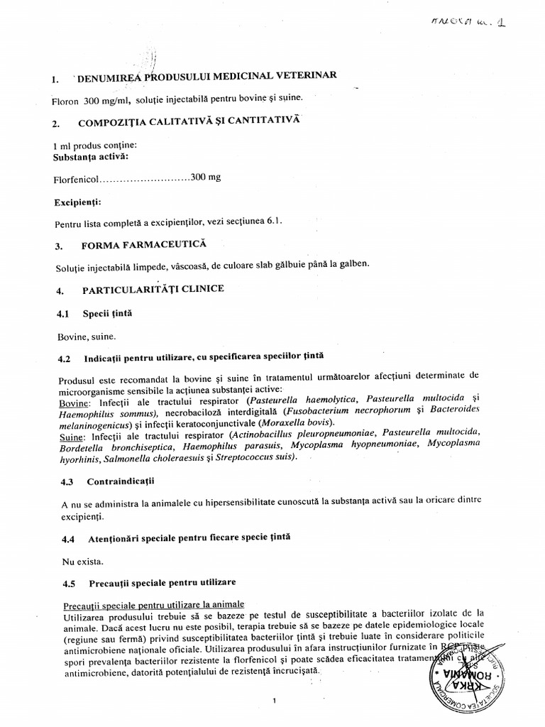 Floron 300 Modif 3 | PDF