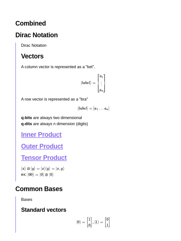 Quantum Computing Notes | Download Free PDF | Operator (Mathematics ... Quantum Computing Notes | Download Free PDF | Operator (Mathematics ...