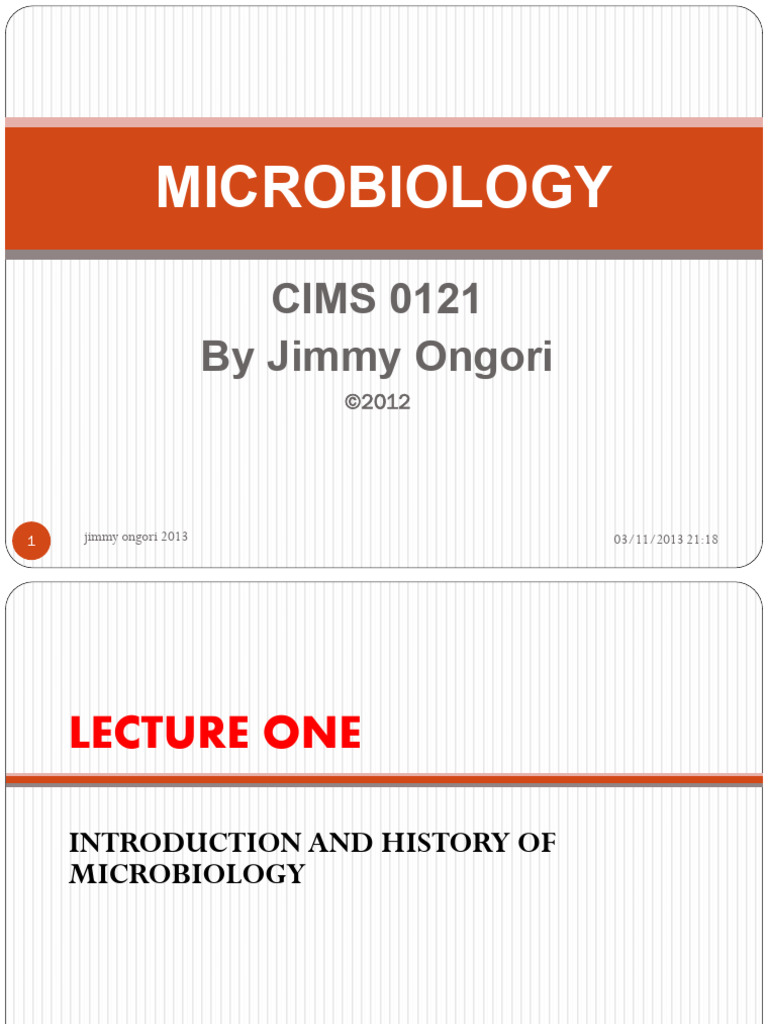 MICROBIOLOGY Lecture Notes | PDF | Microscopy | Growth Medium