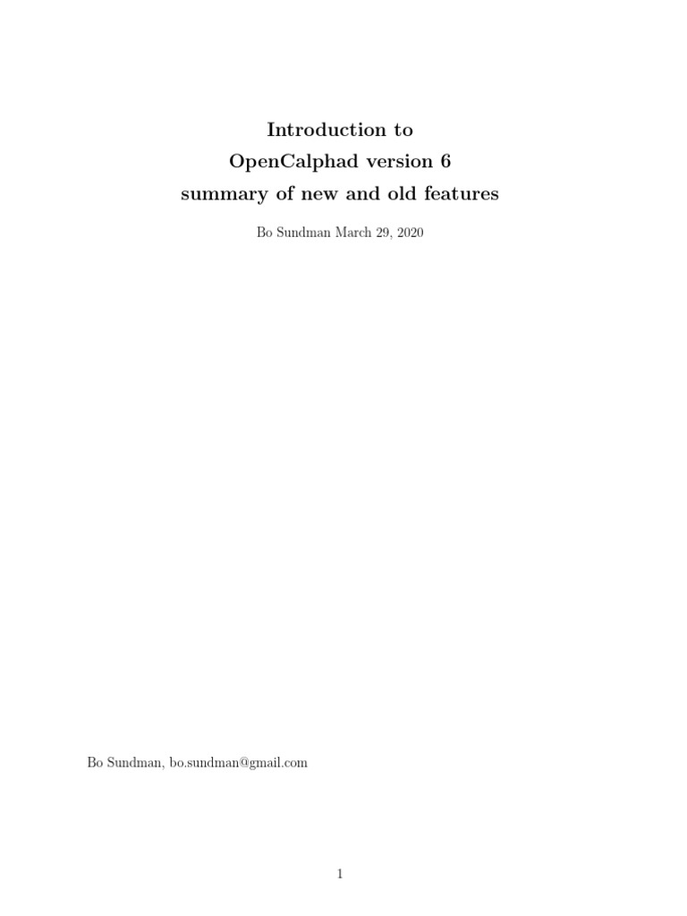 Intro OC6 | PDF | Chemical Equilibrium | Software