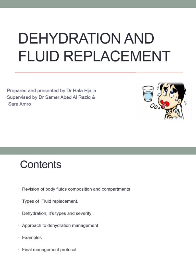 Dehydration and Fluid Replacement | Download Free PDF | Dehydration ...