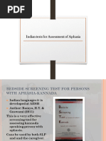 WAB-R Bedside Scoring Guide | PDF | Aphasia | Psycholinguistics
