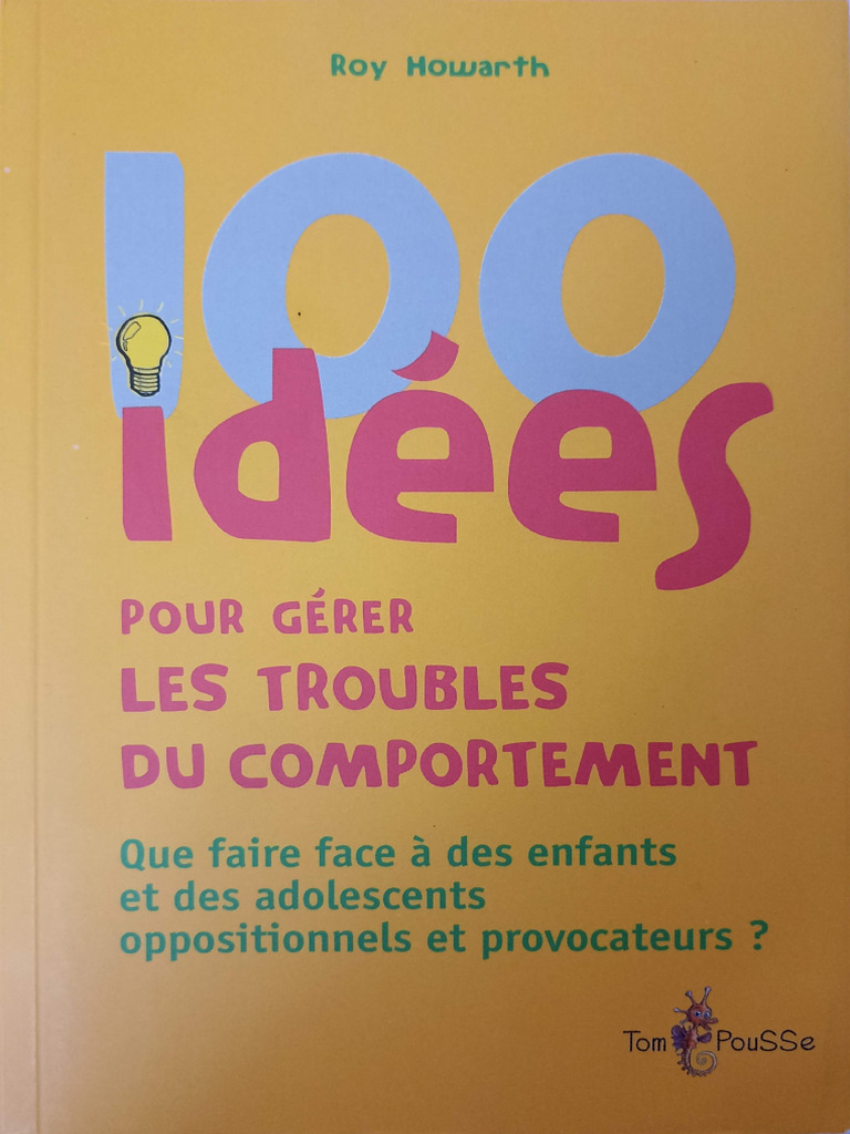 100idées Pour Gérer Les Troubles Du Comportement | PDF