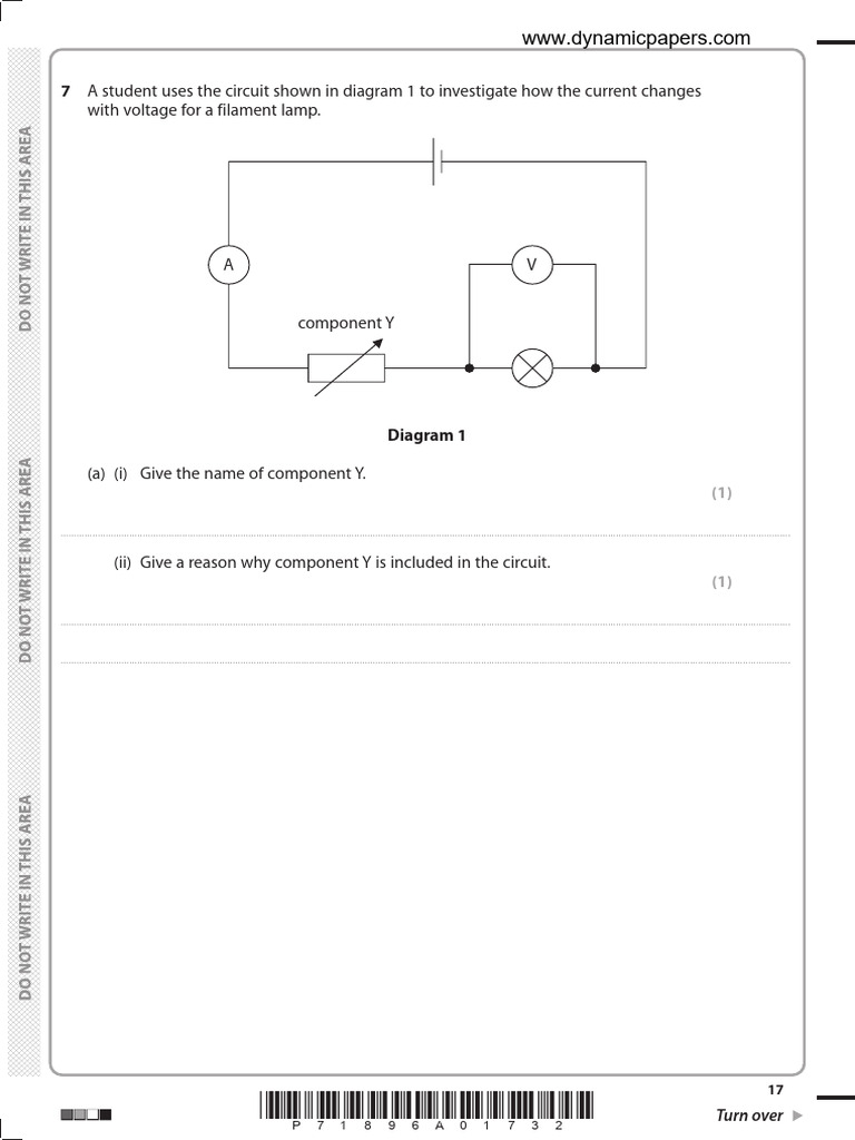 4ph1-1p-Que-20230114 - (Q7 Filament Lamp I-V Graph, Ac With LED) | PDF ...