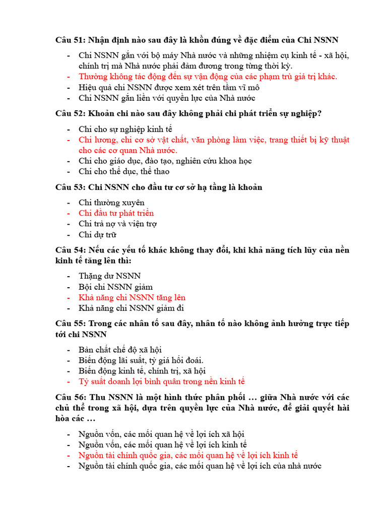 Đề ktra trắc nghiệm 2 | PDF