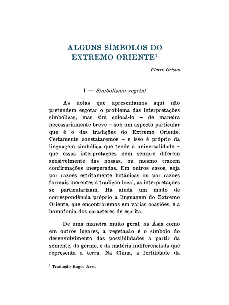 Simbolismo Vegetal no Extremo Oriente | PDF | Árvores | China