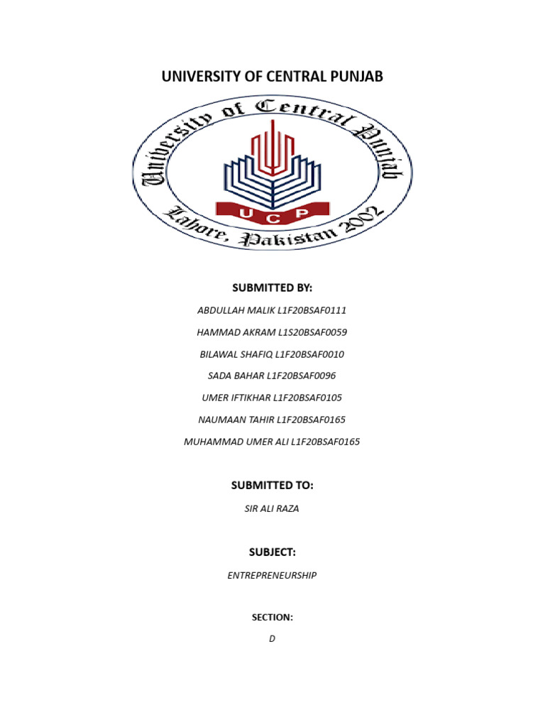 Abdullah Malik | PDF | Business Process | Economies