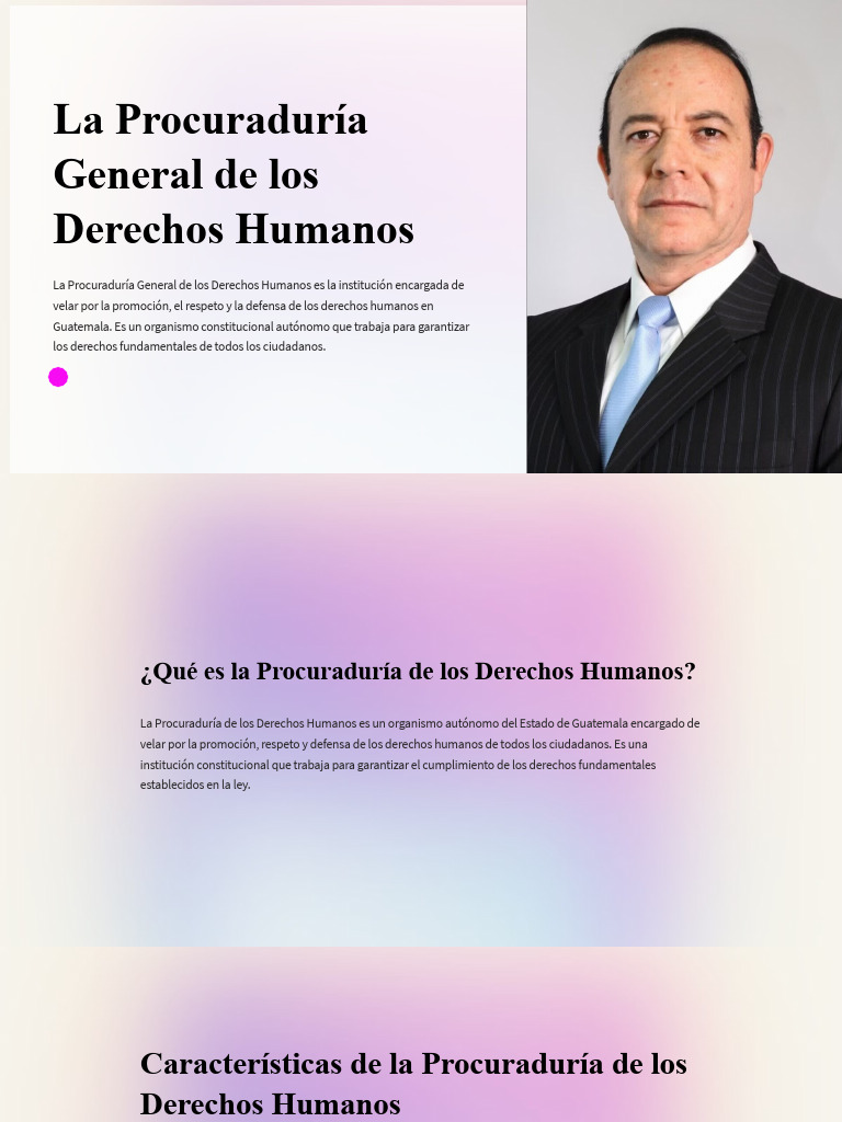 La PDH Diapositivas | PDF | Derechos humanos | Violación