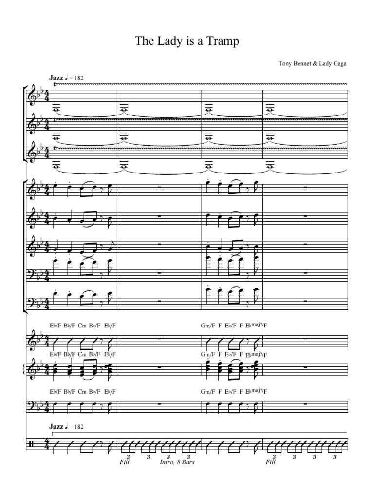 The Lady Is A Tramp Score | PDF | American Musicians | American Music ...