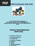 Panduan Penyusunan Kisi-Kisi Dan Soal | PDF