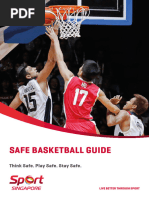 Basketball Safety Checklist | PDF | Risk | Safety