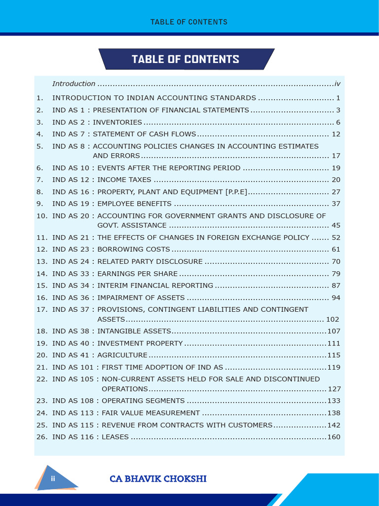 Bhavik Chokshi: IND AS Overview Guide | PDF | Financial Statement ...